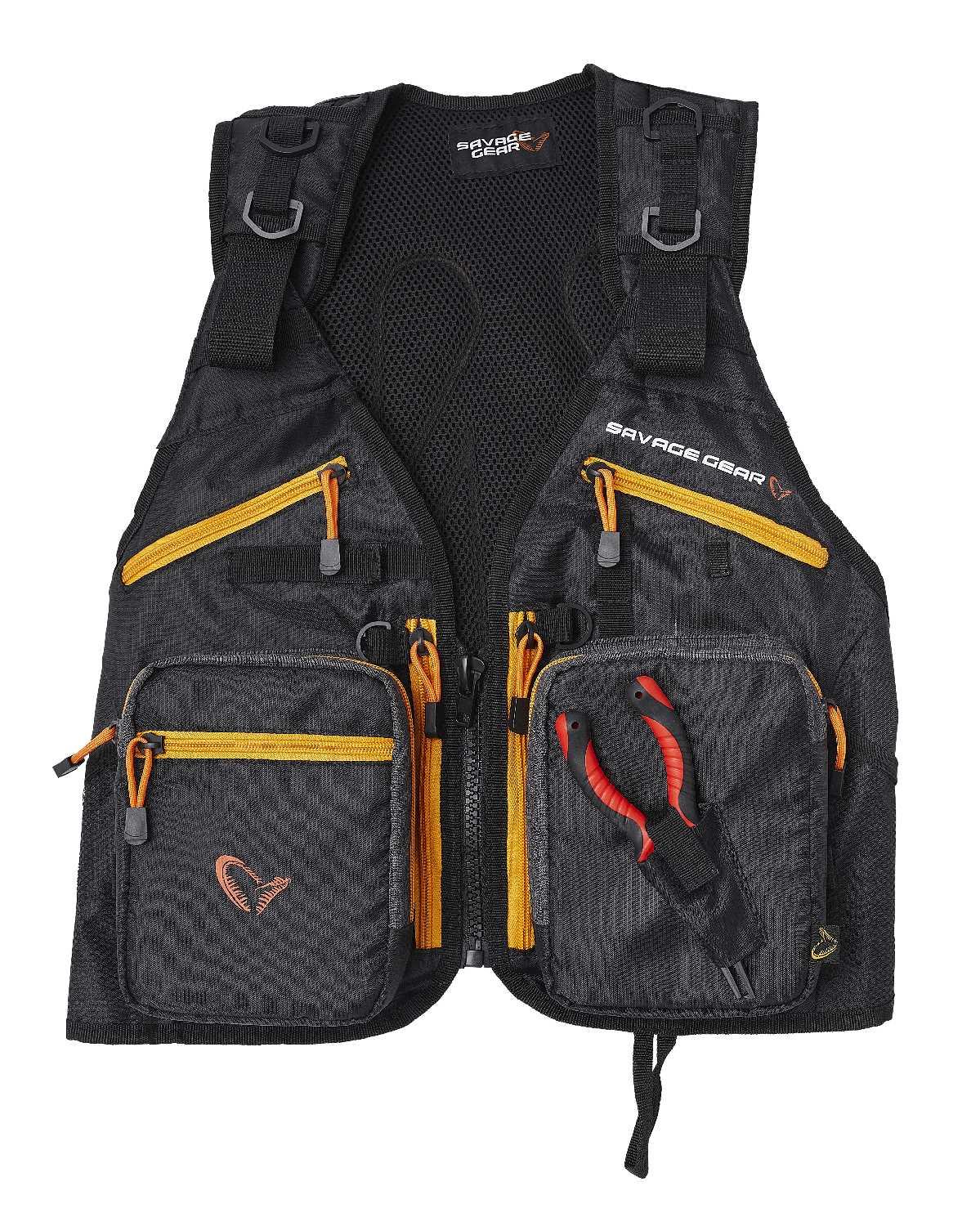 Savage Gear Pro-Tact Spinning Vest One Size Black