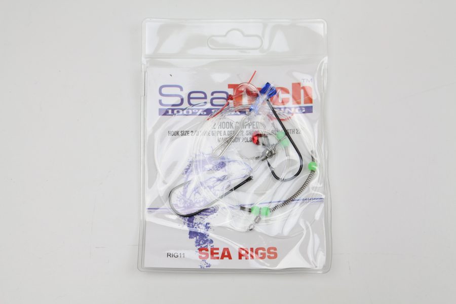 SeaTech 2 Hook Clipped Rigs