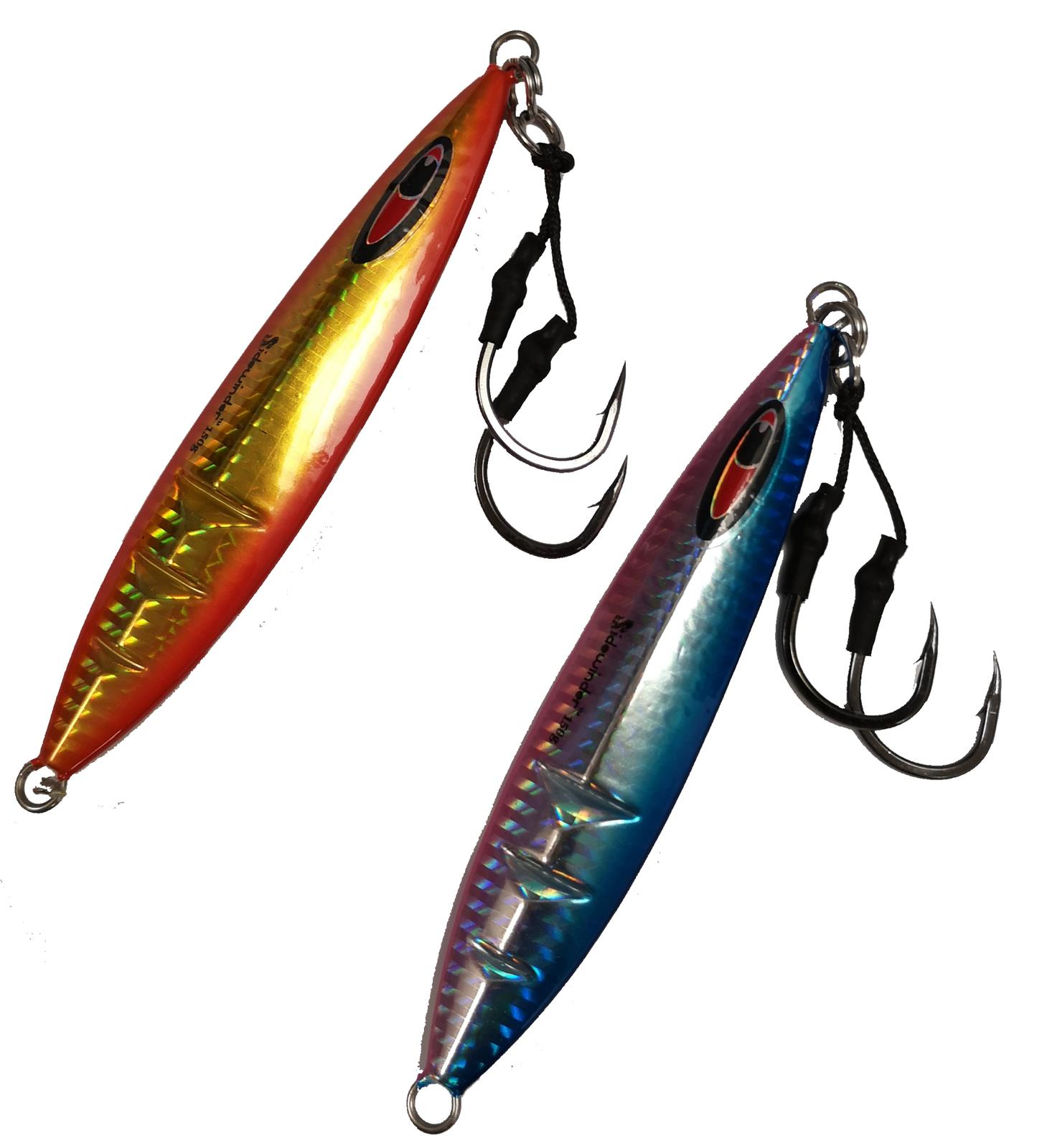 Sidewinder Odin Slow Pitch Jig 200g Orange/Gold