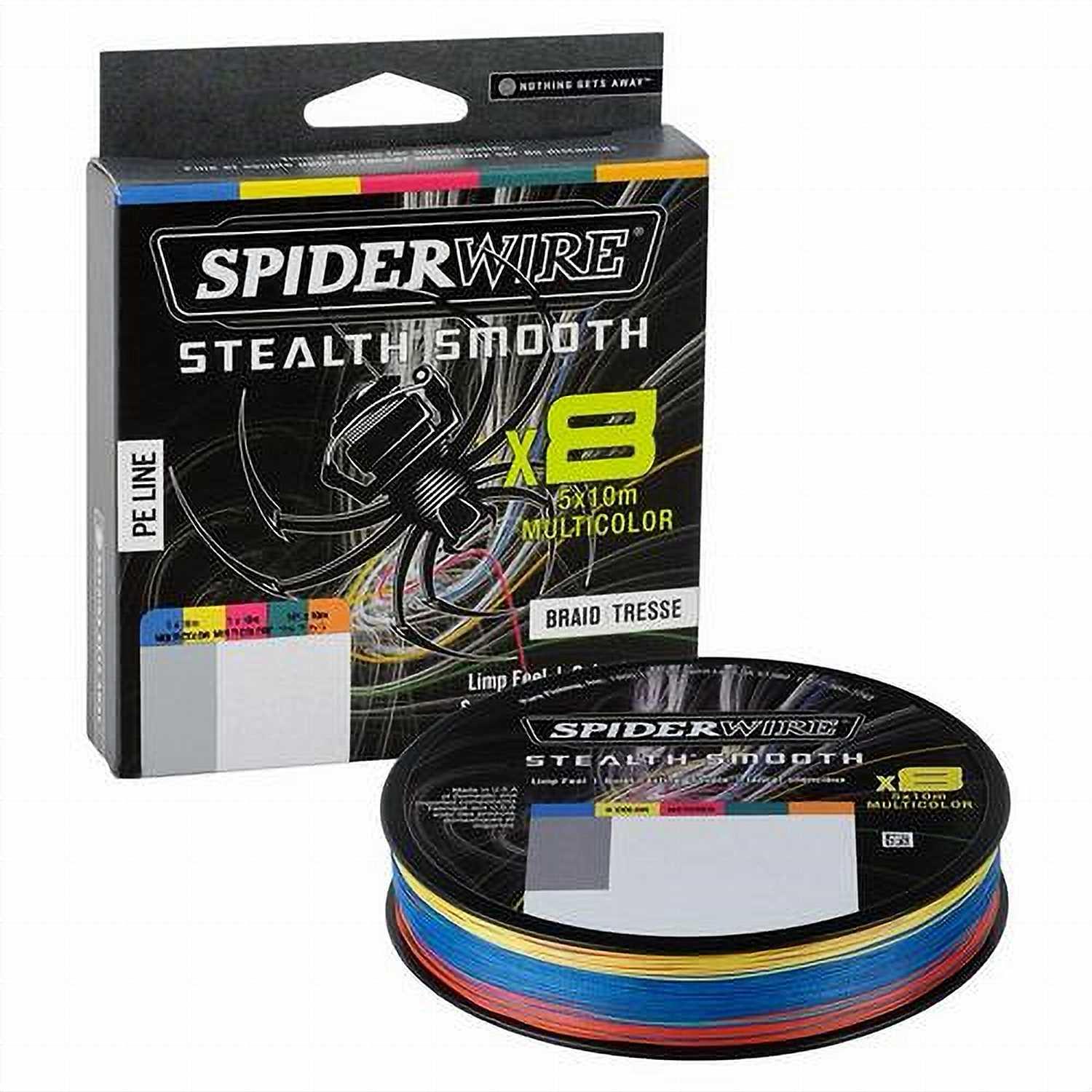 Spiderwire Stealth Smooth Braid Multi Colour - 300m