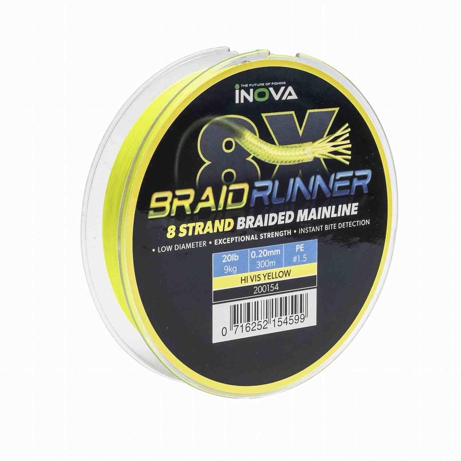 Inova Braid-Runner 150m Yellow