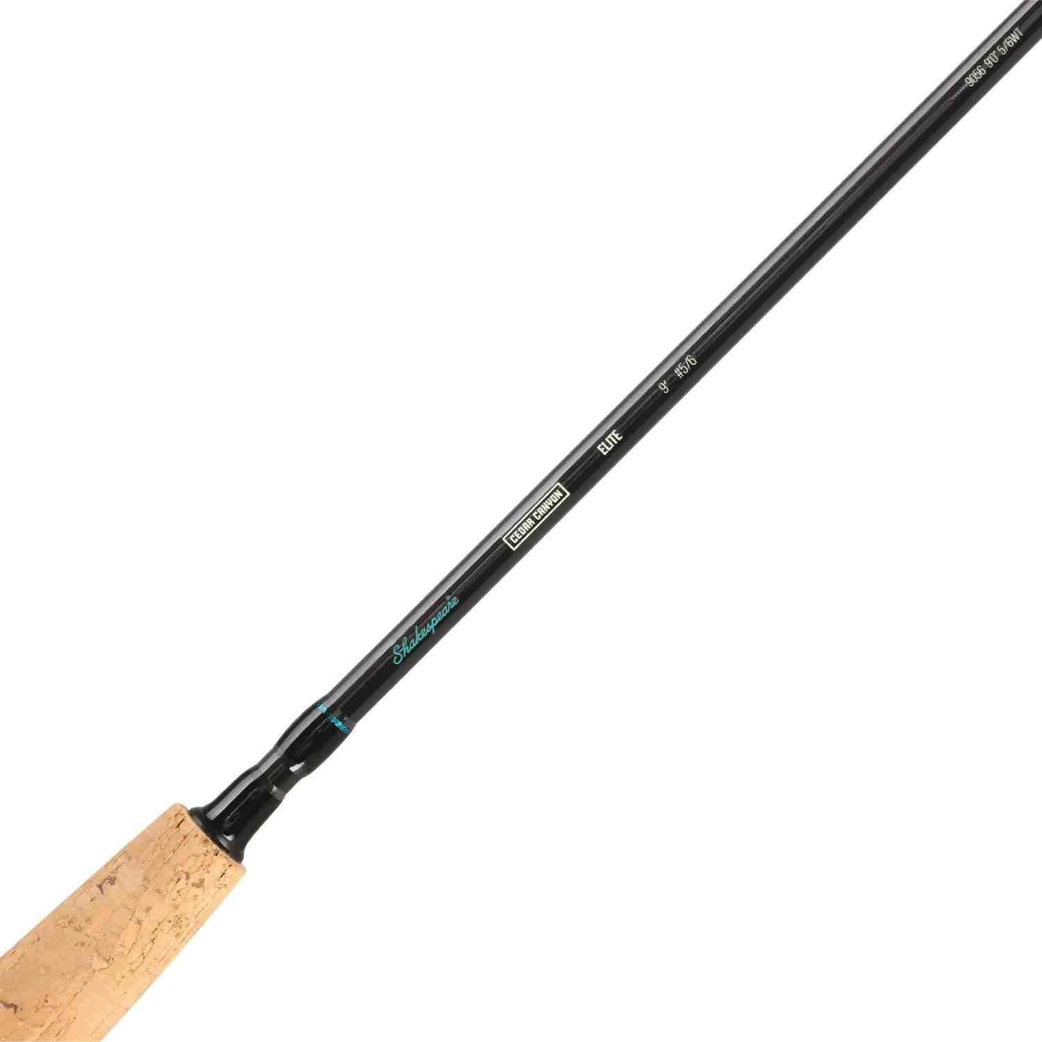 Shakespeare Cedar Canyon Elite Fly Combo 9' #5/6 4pc WF6 Line