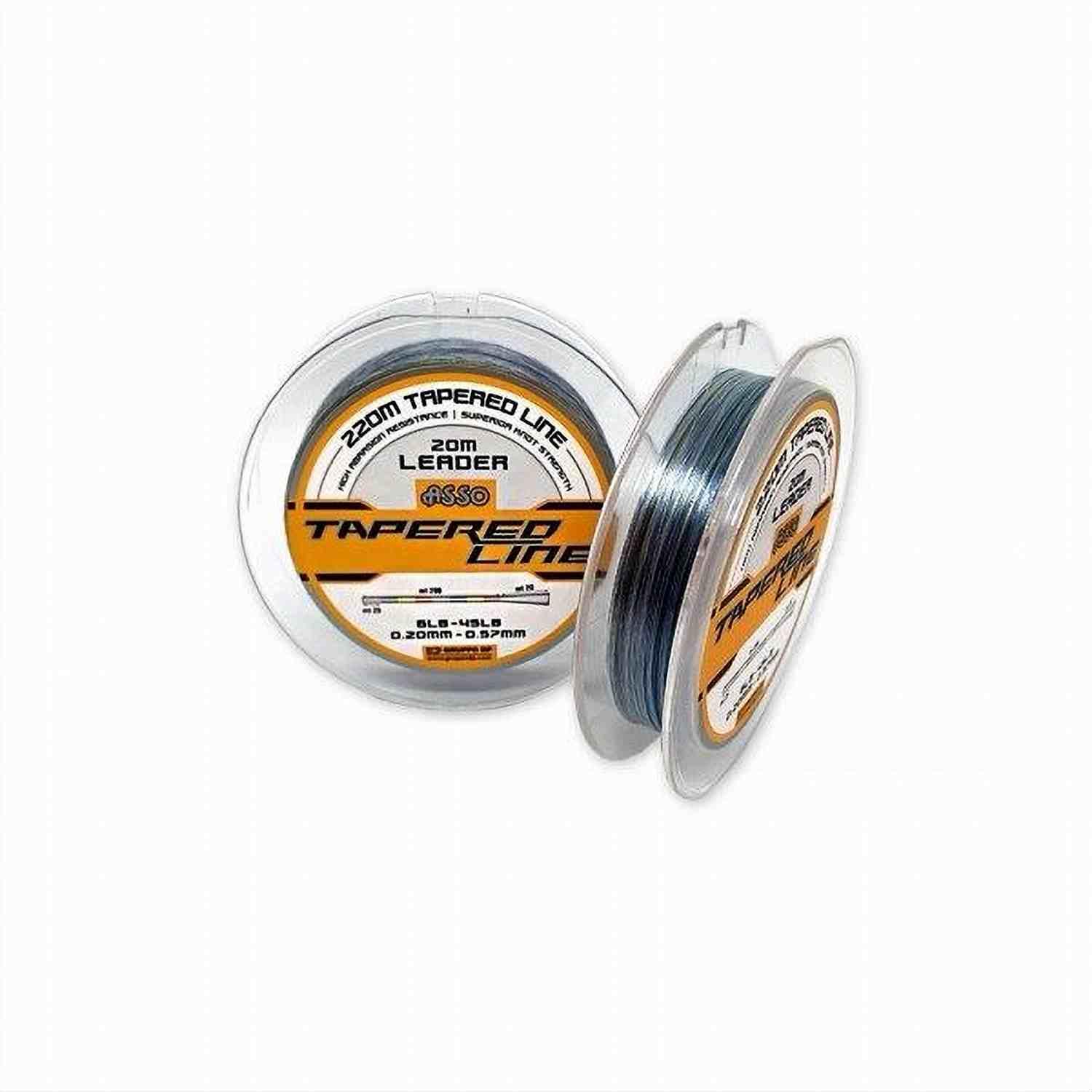 Asso Tapered Mainline 220m Spool