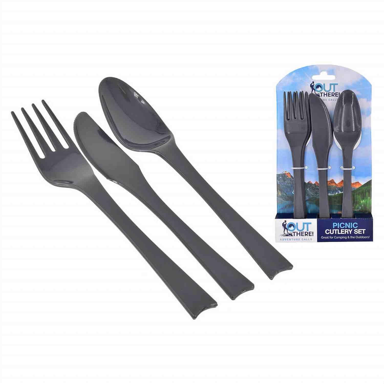 Axia Plastic Cutlery Set