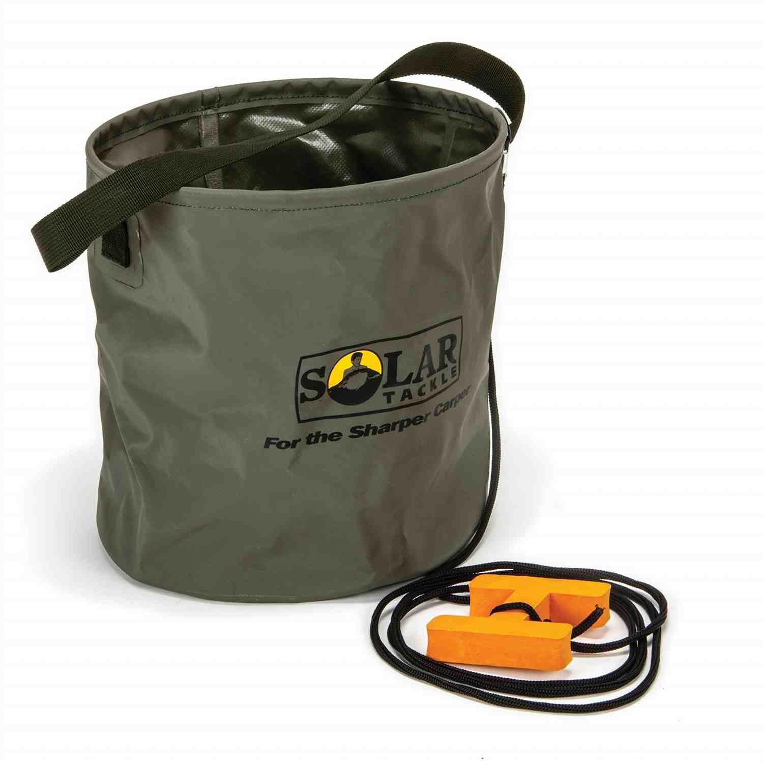 Solar Collapsable Water Bucket 10L (Includes Rope And Clip)
